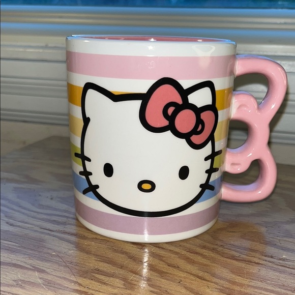 Hello Kitty | Dining | Hello Kitty Pink Handle Mug | Poshmark